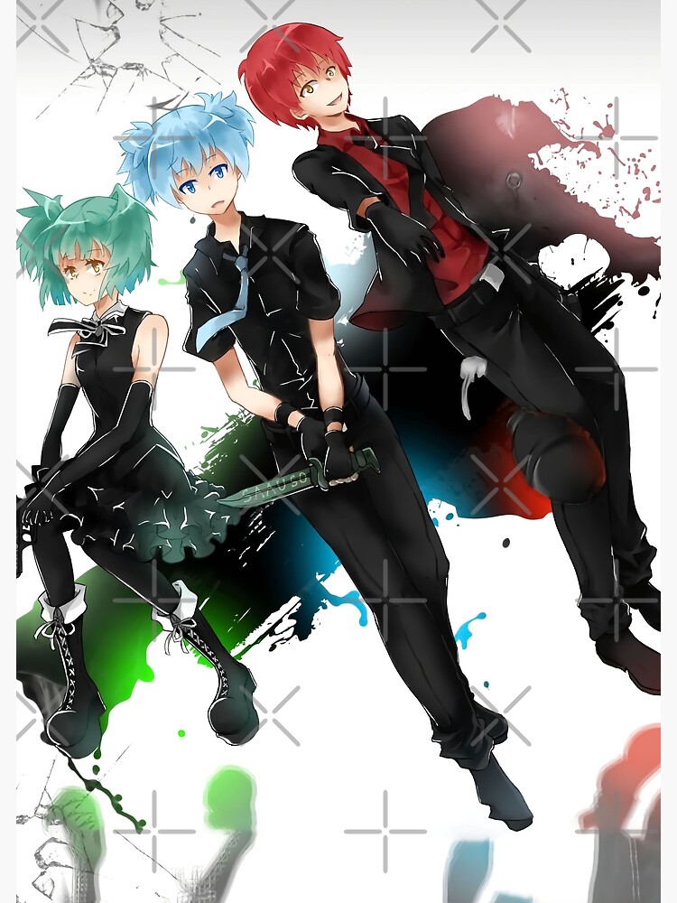 "Karma Akabane Assassination Classroom Drawing For Otaku" Poster for ...