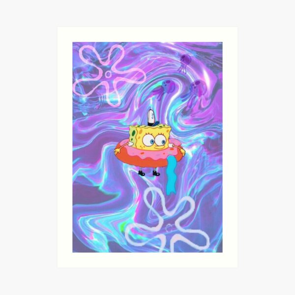 "Spongebob Meme " Art Print for Sale by bernsharp12 | Redbubble