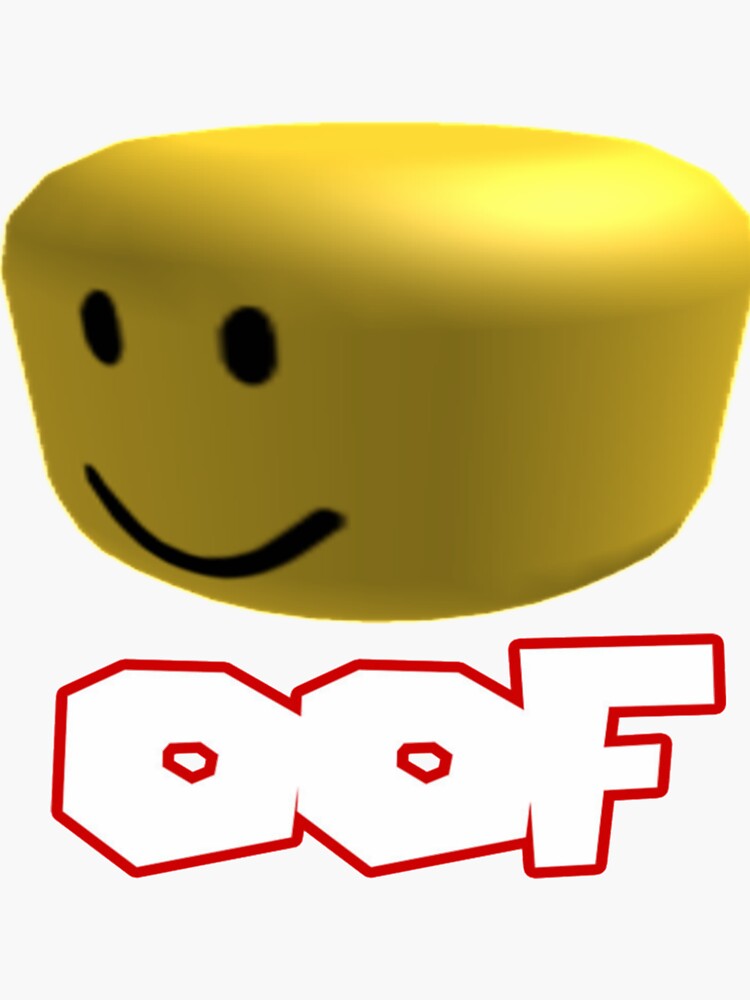 "OOF Revisioned5.png" Sticker by FletcZulF | Redbubble