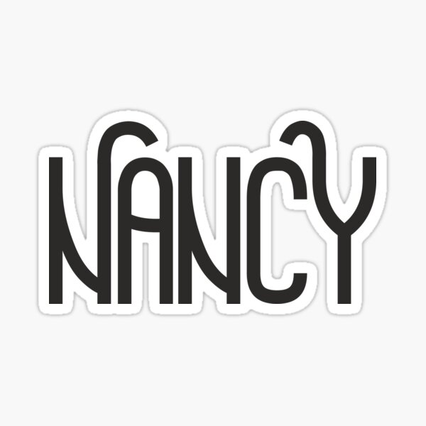 Pegatina «Nombre de Nancy, Caligrafía de Nancy, Regalo para Nancy ...