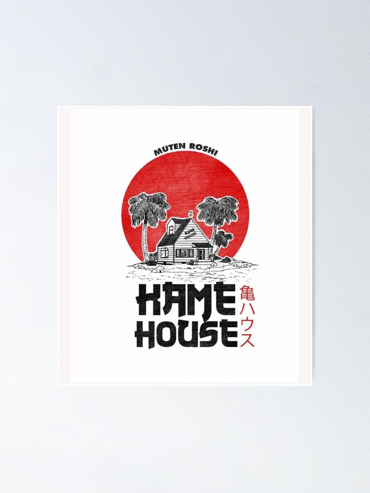 "Dragon Ball Kame House Logo74.png" Poster for Sale by NakWatQW | Redbubble