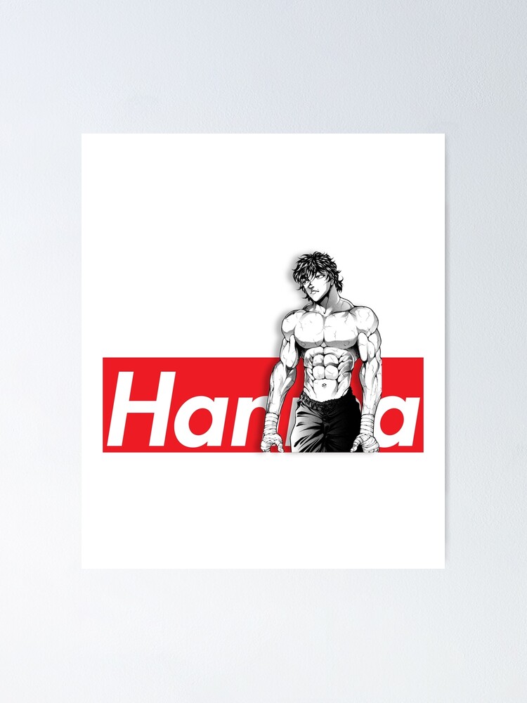 "Baki Hanma " Poster for Sale by Dex-Shop | Redbubble