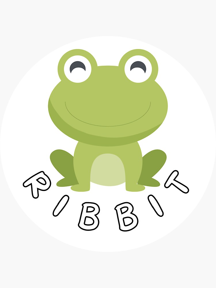 Frog Ribbit Ribbit Merch & Gifts for Sale | Redbubble
