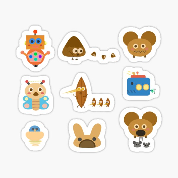 "Robot Series Set" Sticker by MILdecals | Redbubble