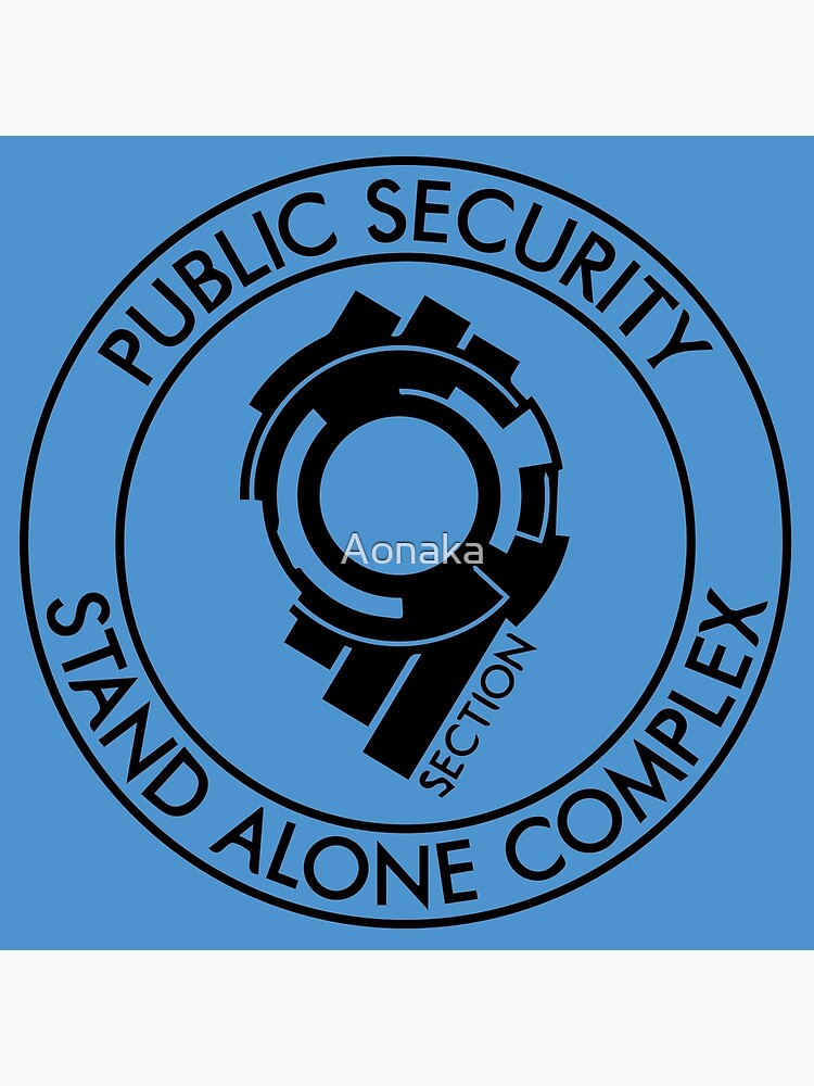 "Ghost in the Shell - Public Security Section 9" Poster by Aonaka ...