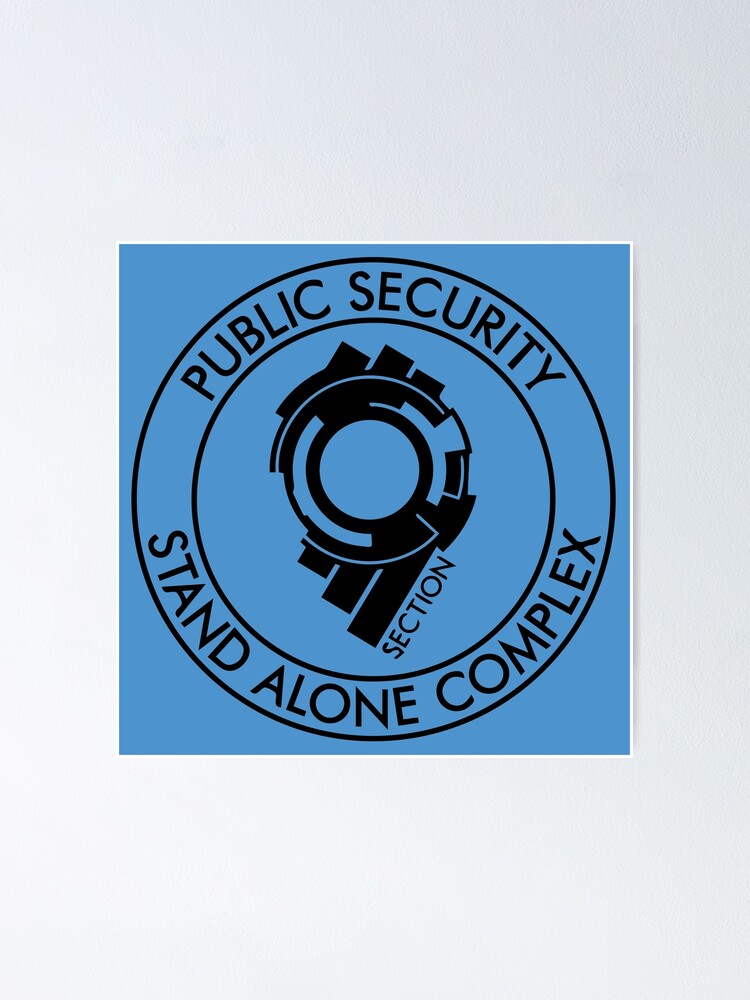 "Ghost in the Shell - Public Security Section 9" Poster by Aonaka ...