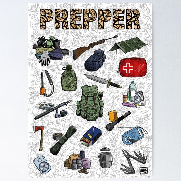 "Prepper" Poster for Sale by matjackson | Redbubble