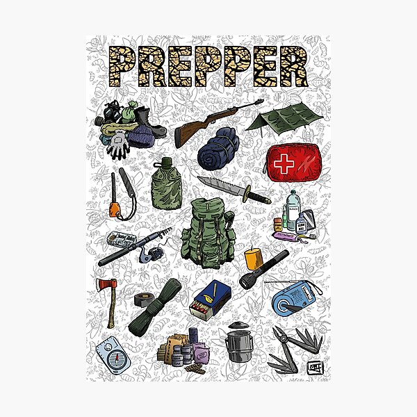 "Prepper" Photographic Print for Sale by Mathew Jackson | Redbubble