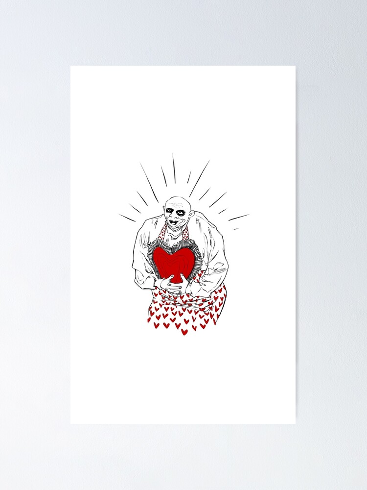 "Fester from the Addams Family in an apron " Poster for Sale by Malerba ...