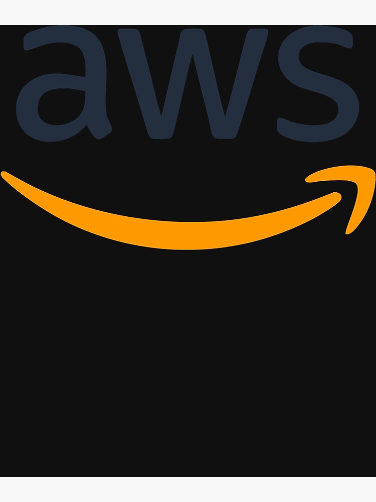 "Aws logo" Poster for Sale by RoccoLarocco59 | Redbubble