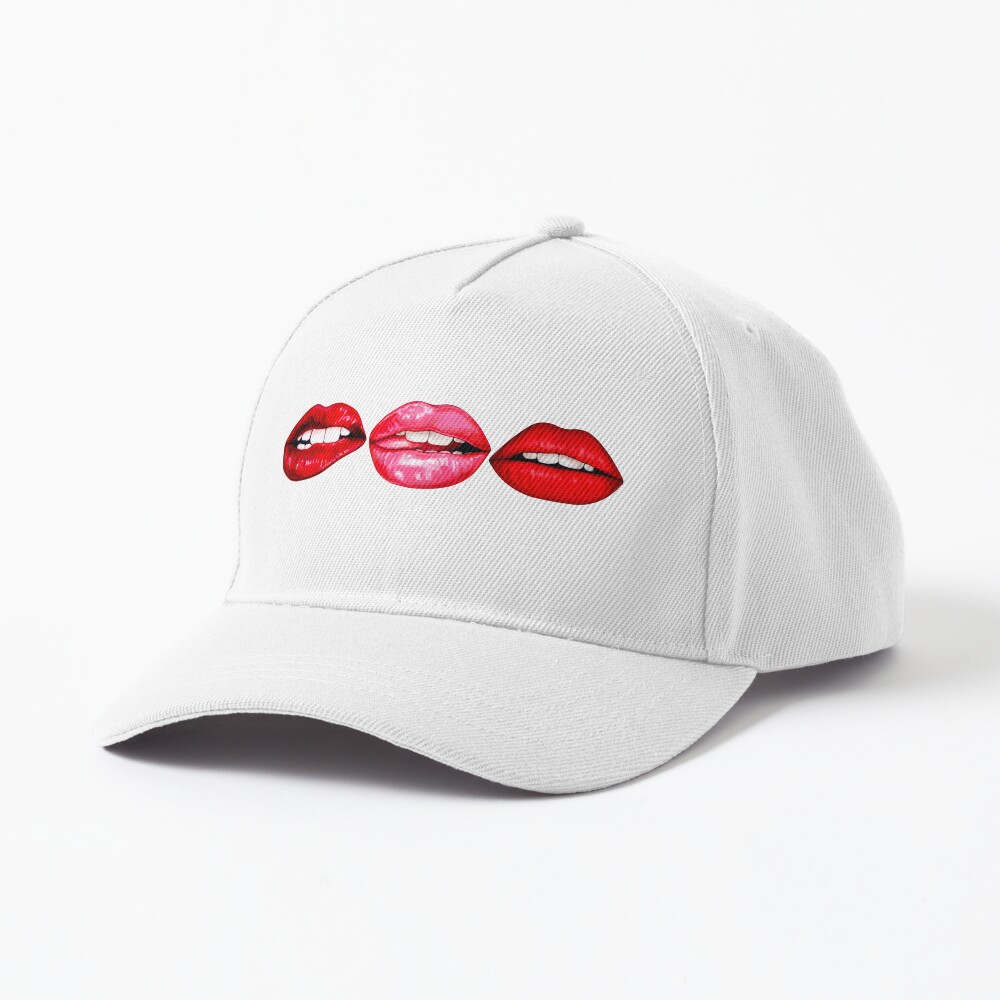 "Lips Pattern - Black" Sticker for Sale by KellyGilleran | Redbubble