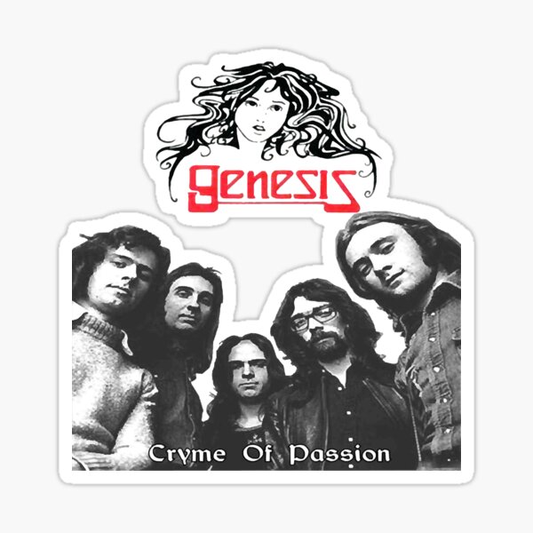 "Phil collins genesis" Sticker for Sale by Decresenzo1 | Redbubble