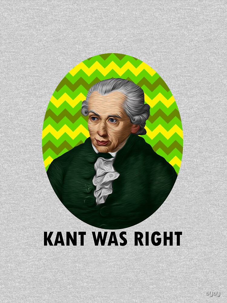"Kant" T-shirt for Sale by ayay | Redbubble | immanuel t-shirts - kant ...
