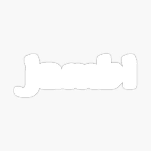 "JAMBI Text Logo" Sticker by tacpbenavides | Redbubble