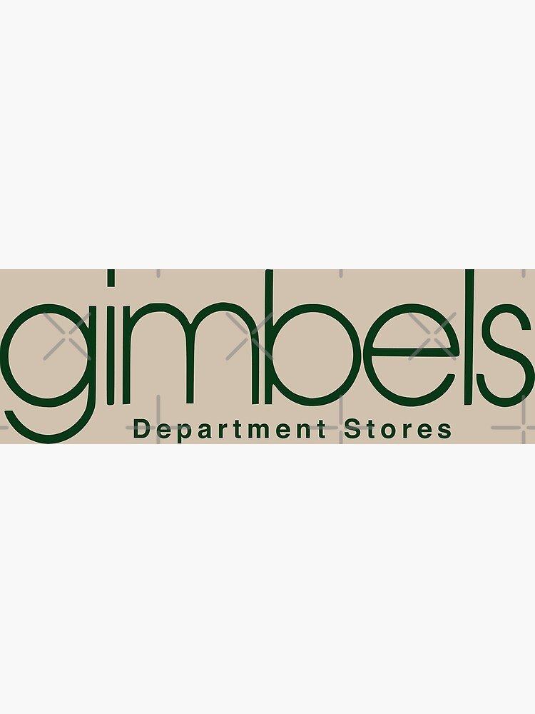 "Gimbels Department Store" Poster by TeeArcade84 | Redbubble