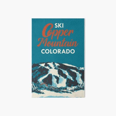 "Ski Copper Mountain Vintage Ski Poster" Art Board Print for Sale by ...