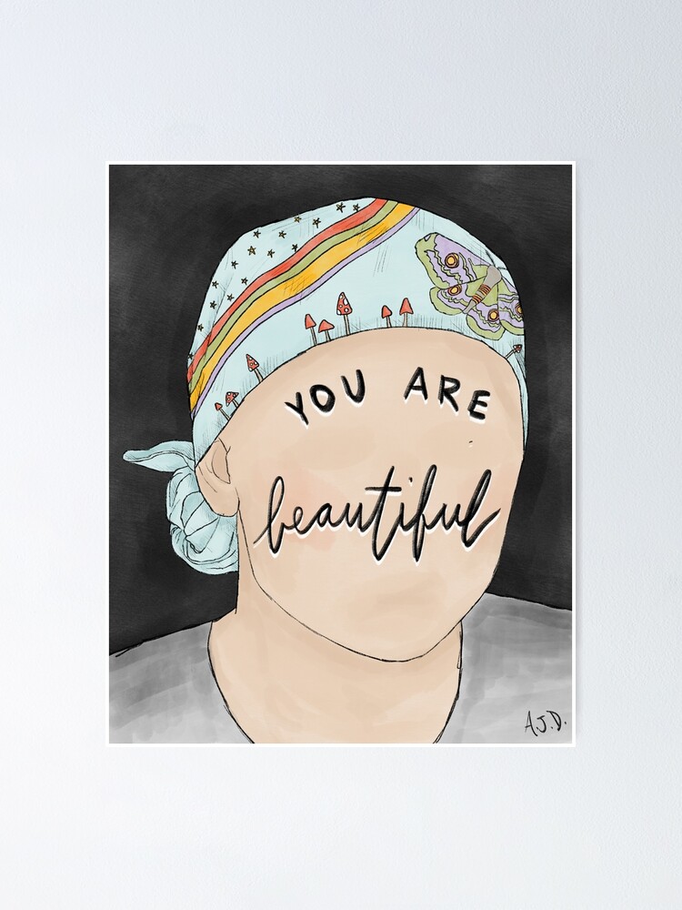 "You Are Beautiful" Poster for Sale by misslovelymess | Redbubble