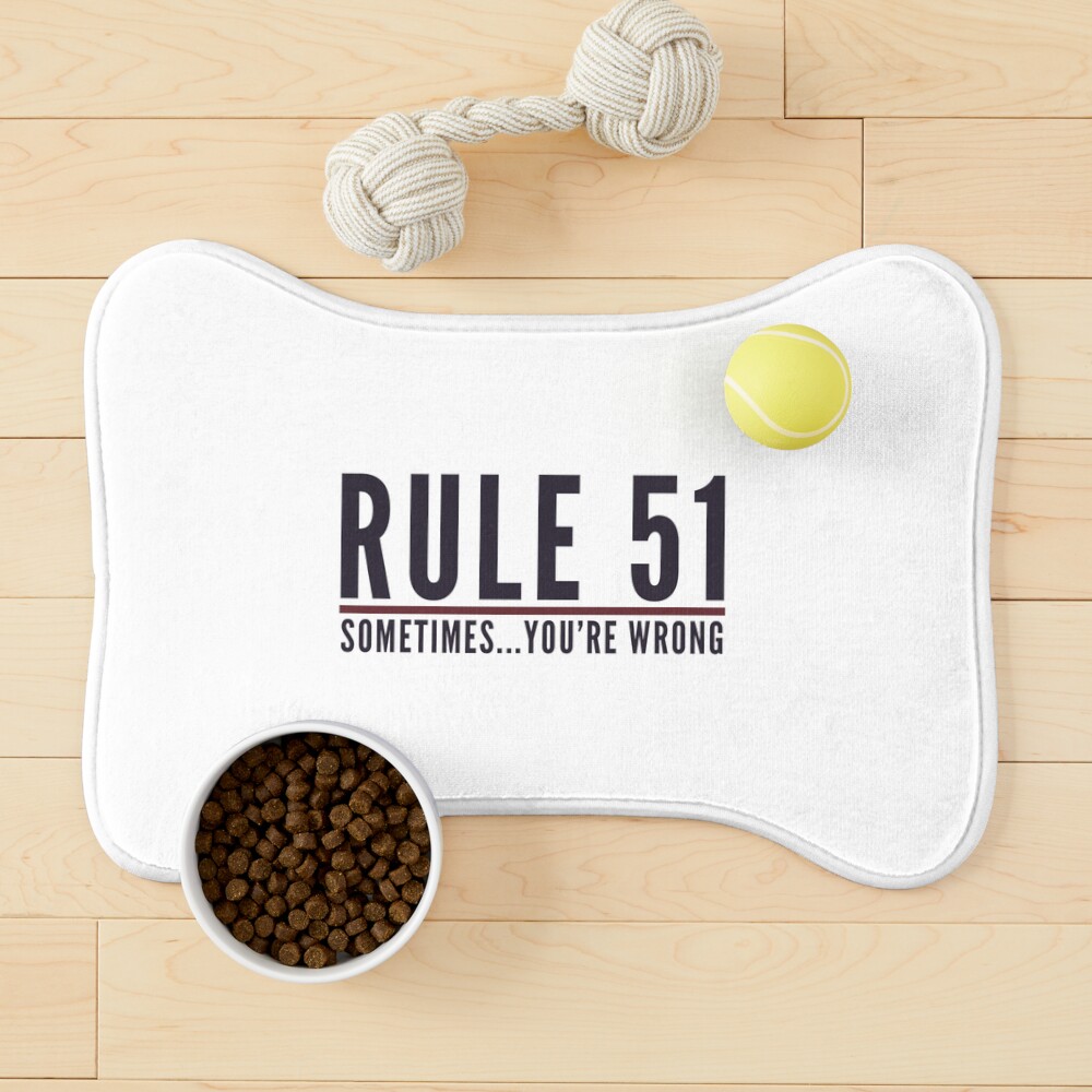 "Rule 51 Sometimes You're Wrong - Gibbs Rules - NCIS" Throw Blanket for ...