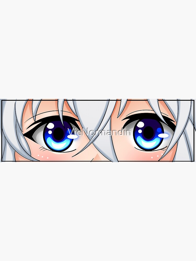 "Elaina Eyes Anime Slap" Poster for Sale by VicNormandin | Redbubble