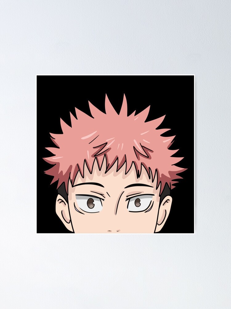 "Jujitsu Kaisen Itadori Yuji Peeker" Poster for Sale by JessAnime ...