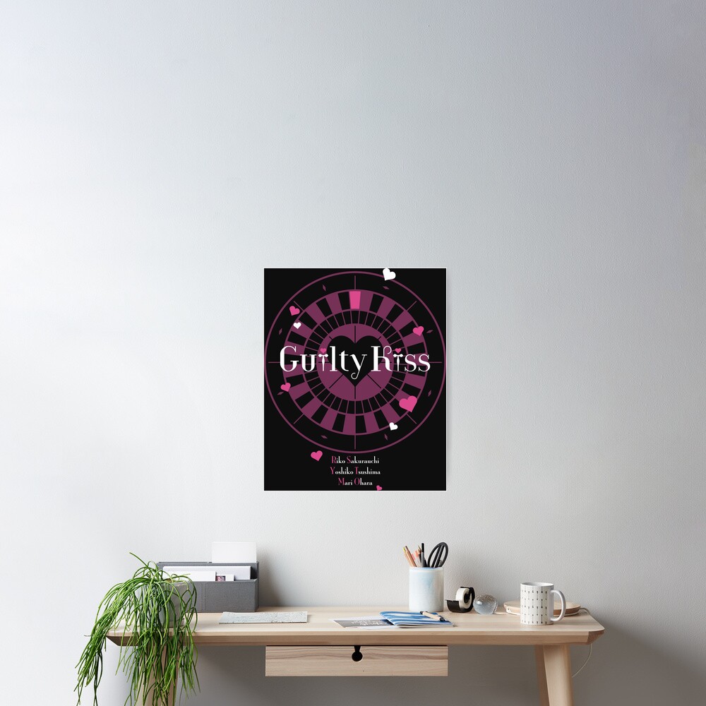 "Guilty Kiss" Poster for Sale by MaraeVipond | Redbubble