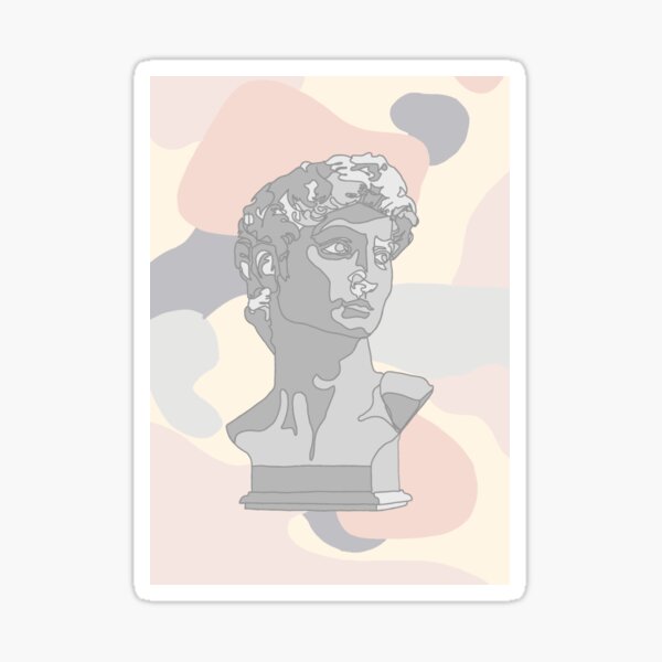 "Sculpture of David" Sticker by ArtivistsCave | Redbubble