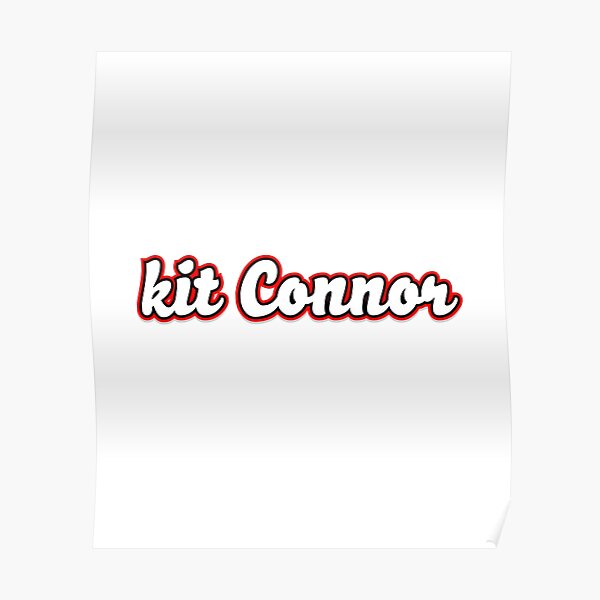 "Kit Connor Sticker Design " Poster for Sale by TshirtsPod | Redbubble