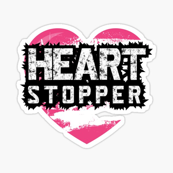 "Heart Stopper" Sticker for Sale by Color-Lab | Redbubble