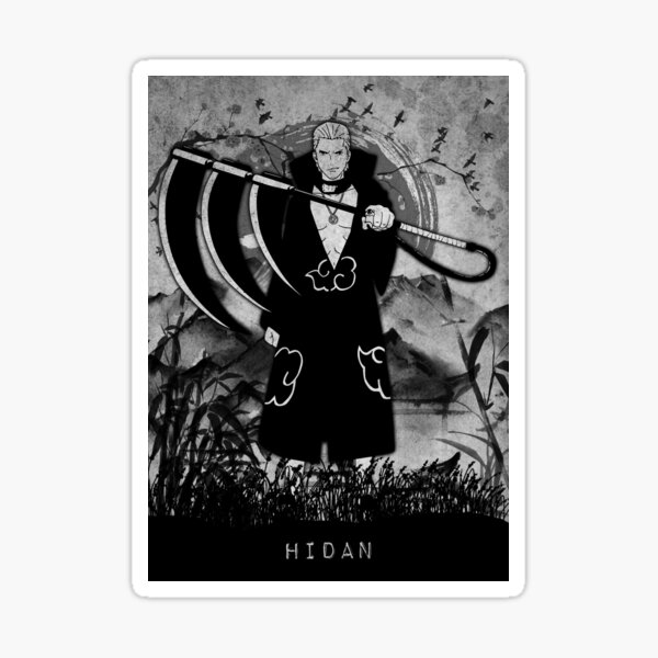 "Hidan" Sticker for Sale by Rezeki-art | Redbubble