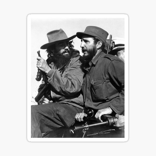 "Fidel Castro Cuban revolutionary and politician" Sticker by ...