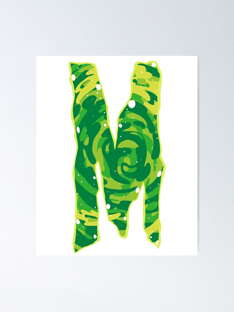 "Portal letter M" Poster for Sale by azracaus | Redbubble