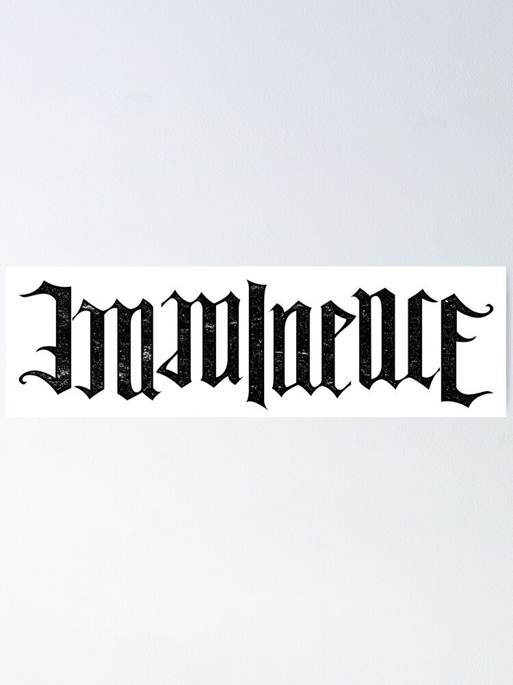 "Imminence Logo" Poster for Sale by Hyloth | Redbubble