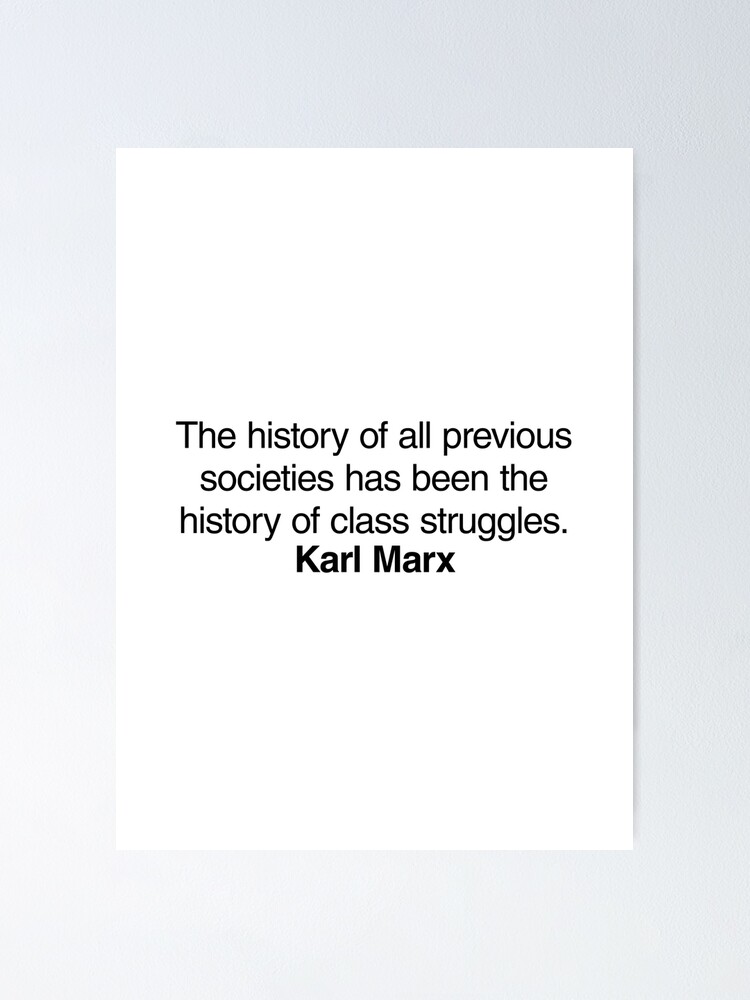 "Karl Marx Communist Quote. Best Gift for a Karl Marx's Socialist Fan ...