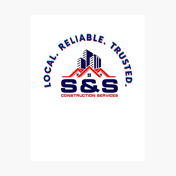 "S&S Construction" Photographic Print for Sale by SSCS | Redbubble