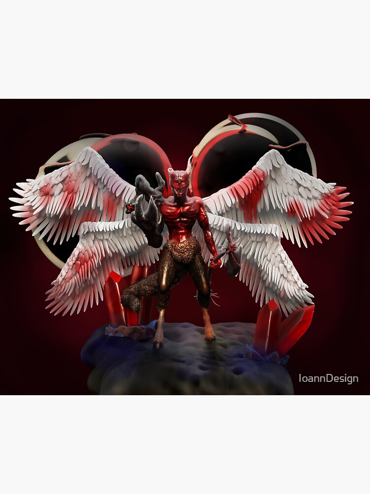 "Monster "ROCUS"" Sticker by IoannDesign | Redbubble