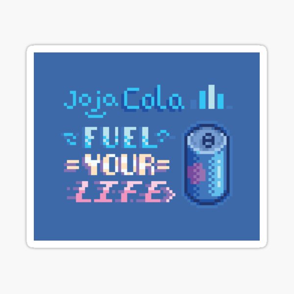 "Stardew Valley Joja Cola Fuel Your Life" Sticker by aiya-pixels ...
