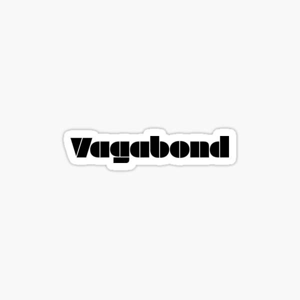 "Vagabond" Sticker by Press82 | Redbubble