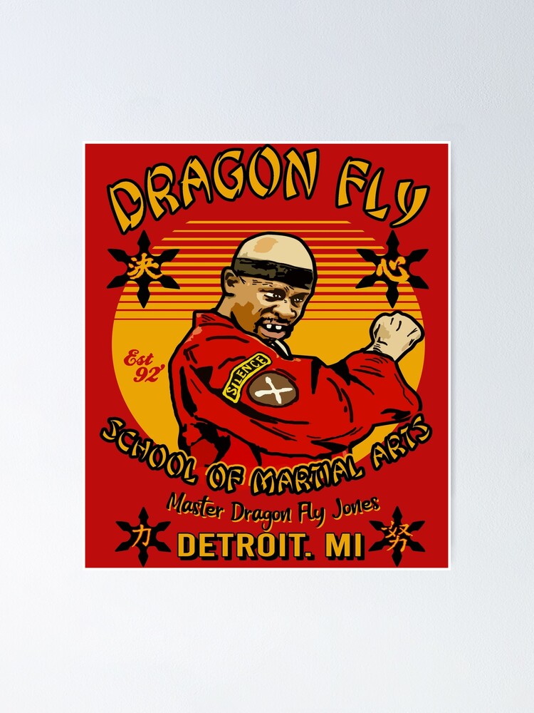 "Dragon Fly Martin Lawrence 90s Movie Parody" Poster for Sale by ...