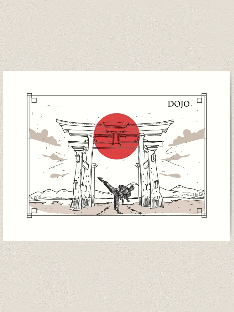 Japanese Dojo Drawings