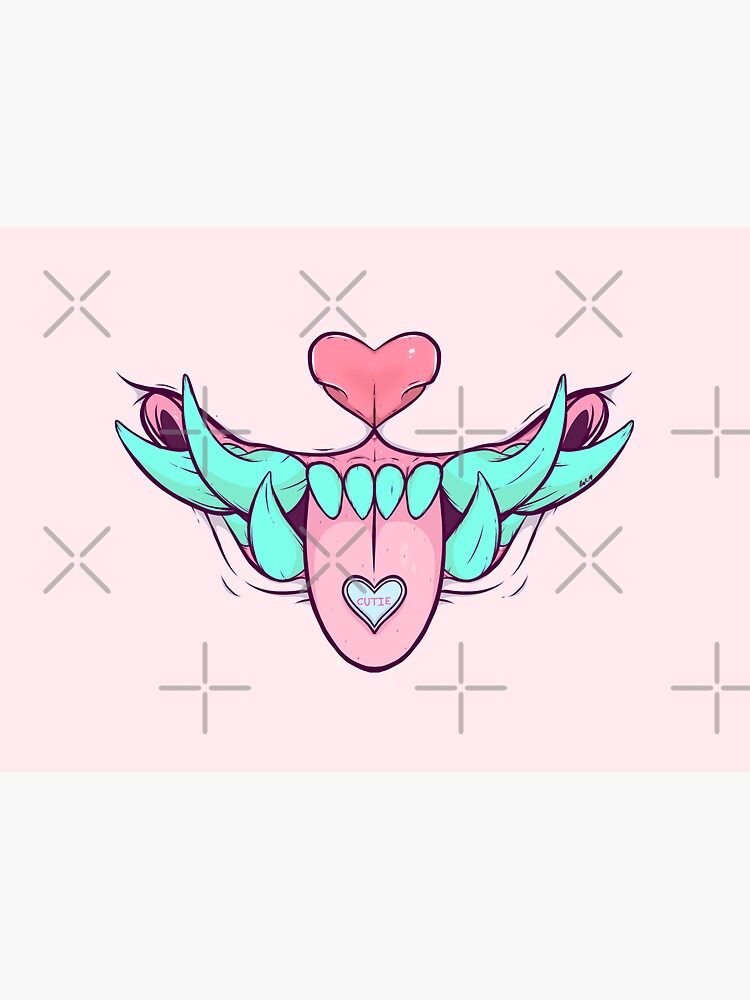 "Sweet tooth Oni mask strawberry mint" Mask for Sale by Gh0stteeth ...