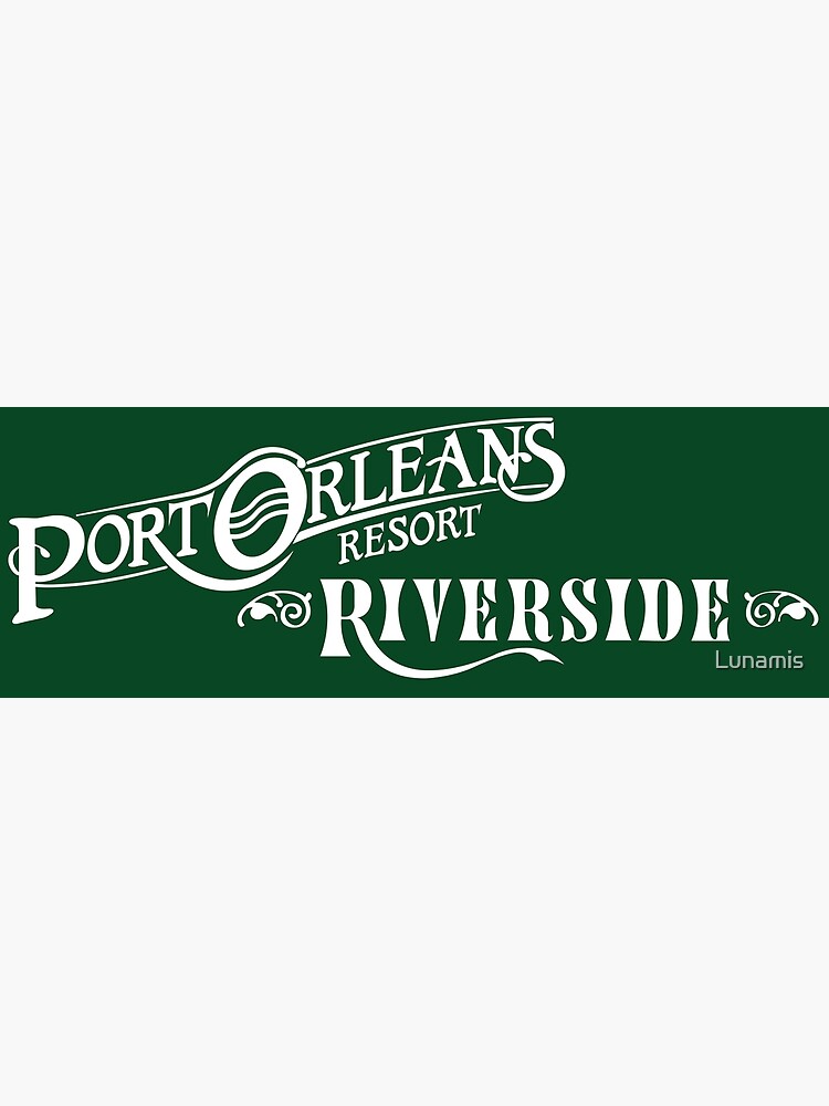 "Port Orleans Riverside Logo" Poster for Sale by Lunamis | Redbubble