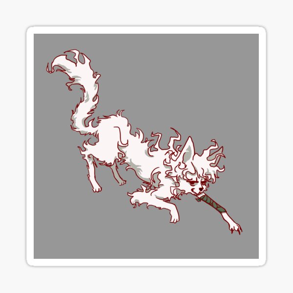 "Nagito Komaeda Warrior Cats" Sticker by melphistophele5 | Redbubble