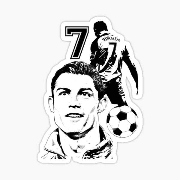 "Cristiano Ronaldo" Sticker for Sale by irvingerardo45 | Redbubble