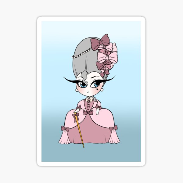 "Madam Ribbon" Sticker for Sale by Gingergal24 | Redbubble
