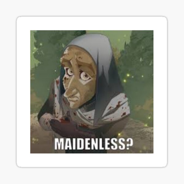 "Elden Ring Meme Sticker Shirt Design Maidens No Maidens Maidenless ...