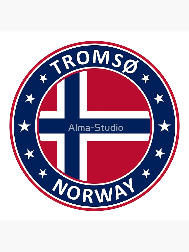 "Tromso, Norway, Tromsø Norge" Poster for Sale by Alma-Studio | Redbubble