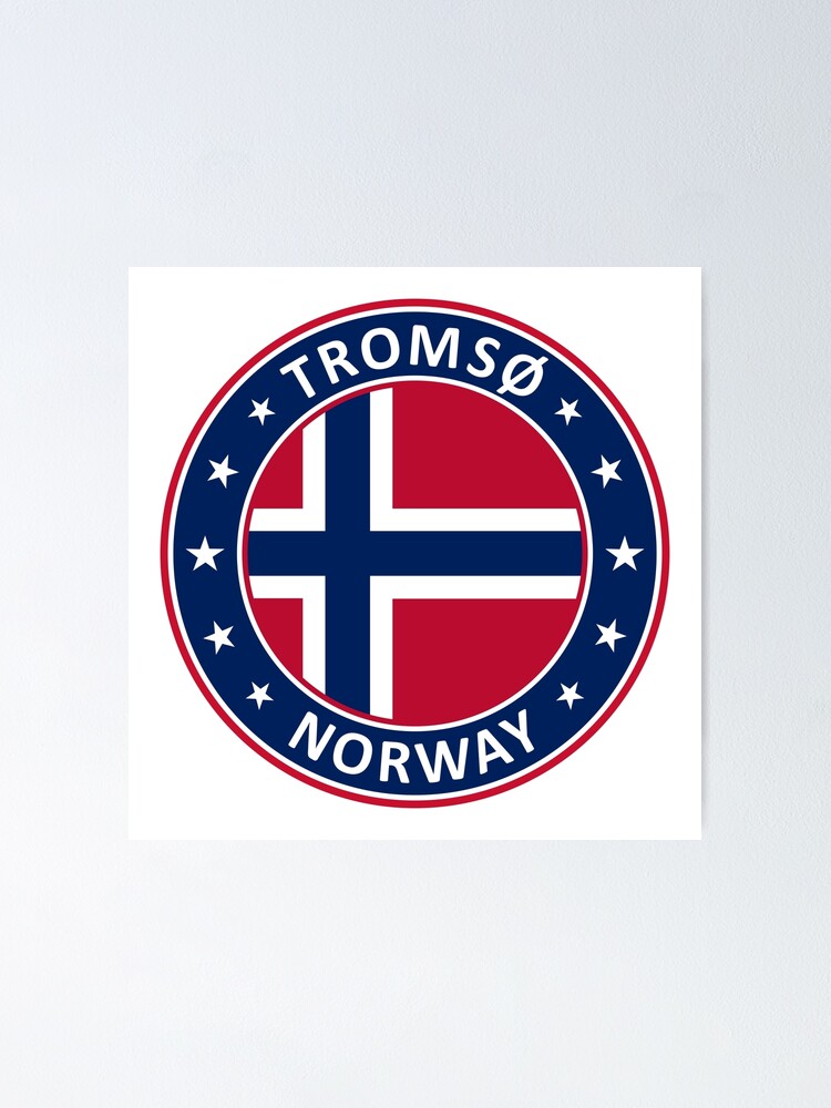 "Tromso, Norway, Tromsø Norge" Poster for Sale by Alma-Studio | Redbubble
