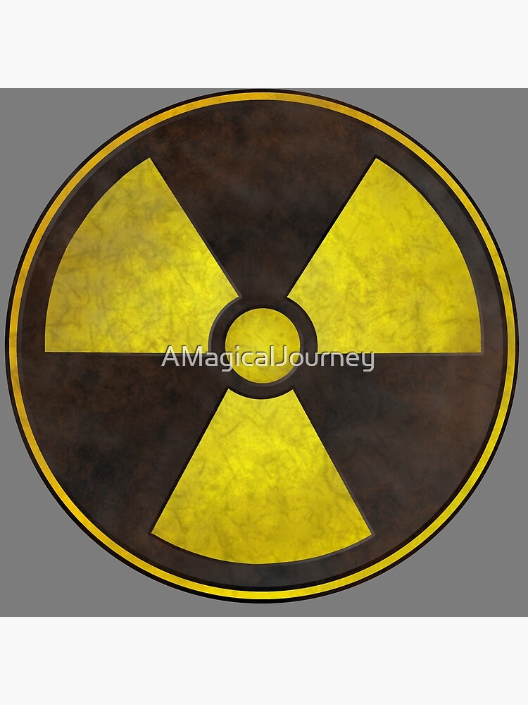 "Radioactive Fallout Symbol - Geek Science" Poster for Sale by ...