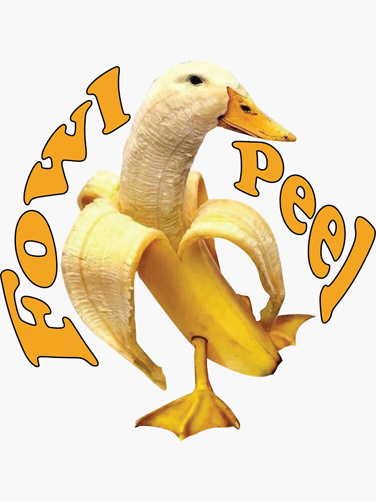 "Fowl Peel Goose Banana | Yellow Naner | Morphed Animal and Food ...
