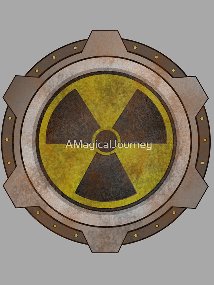 "Radioactive Fallout Symbol - Vault Shelter Geek Gamer" iPhone Case for ...